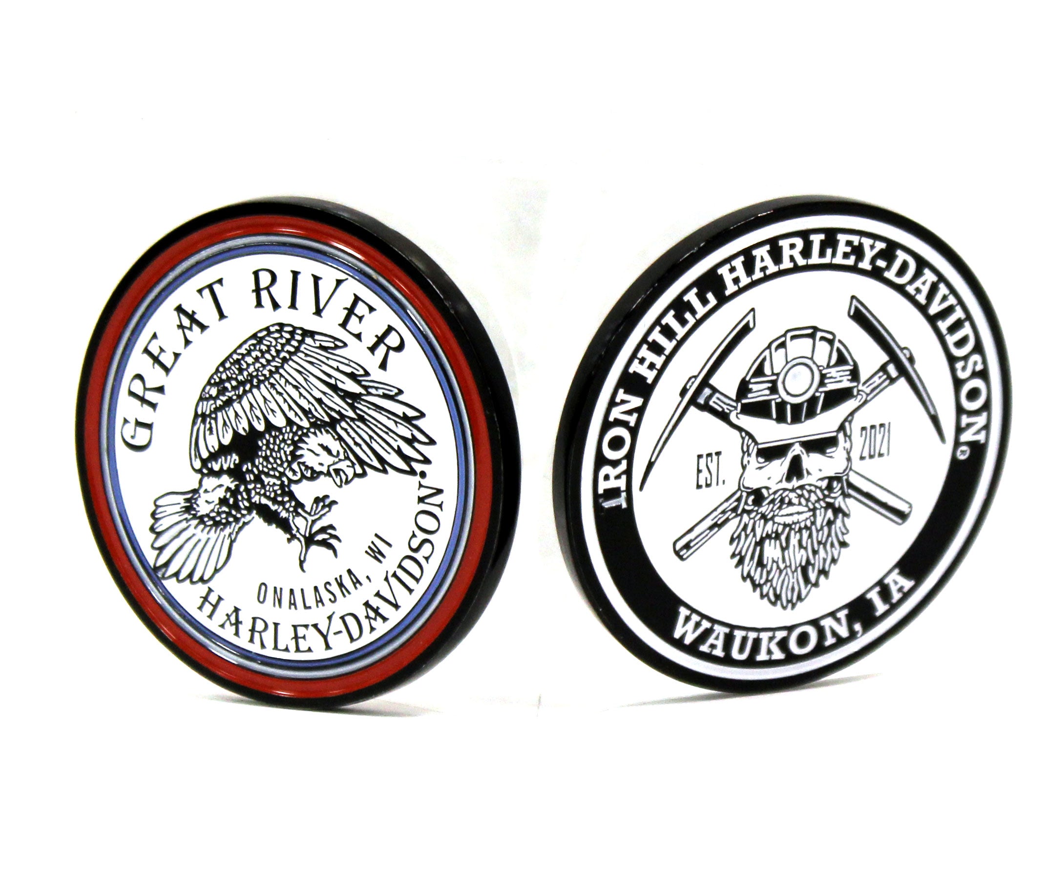 Great River/Iron Hill Challenge Coin – Great River Harley-Davidson